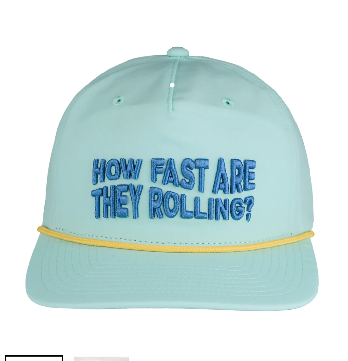 Swannies How Fast Hat – IN MOTION