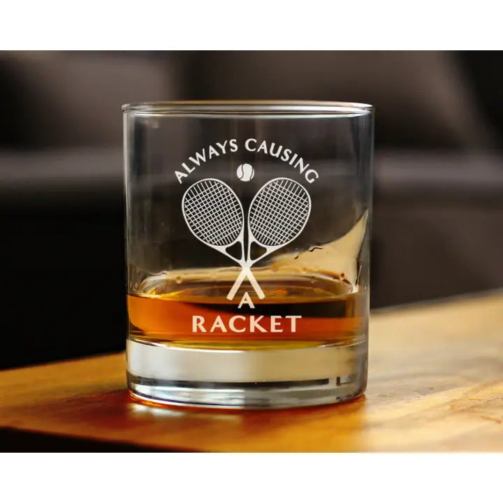 Tennis Rocks Glass – IN MOTION